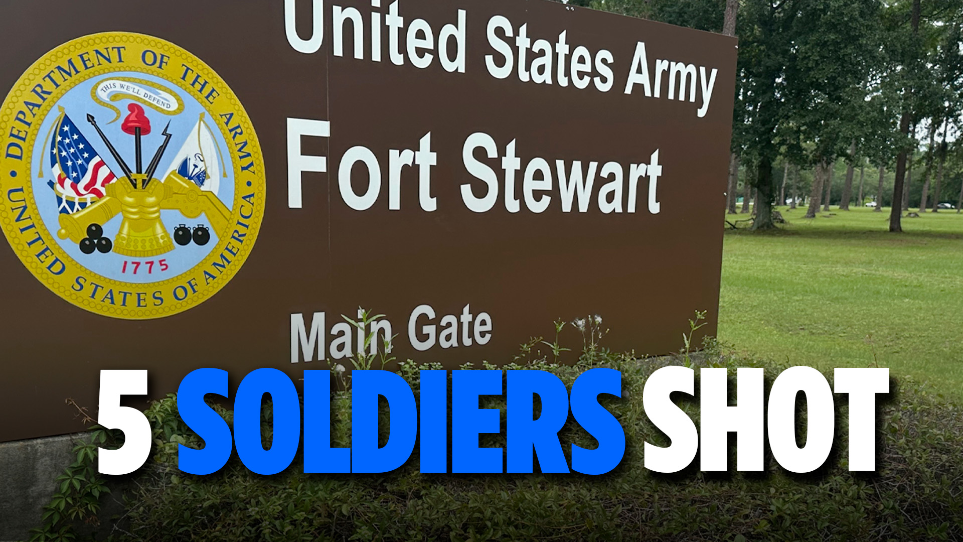 US Army Briefing On Shooting Of 5 Soldiers At Georgia’s Fort Stewart ...