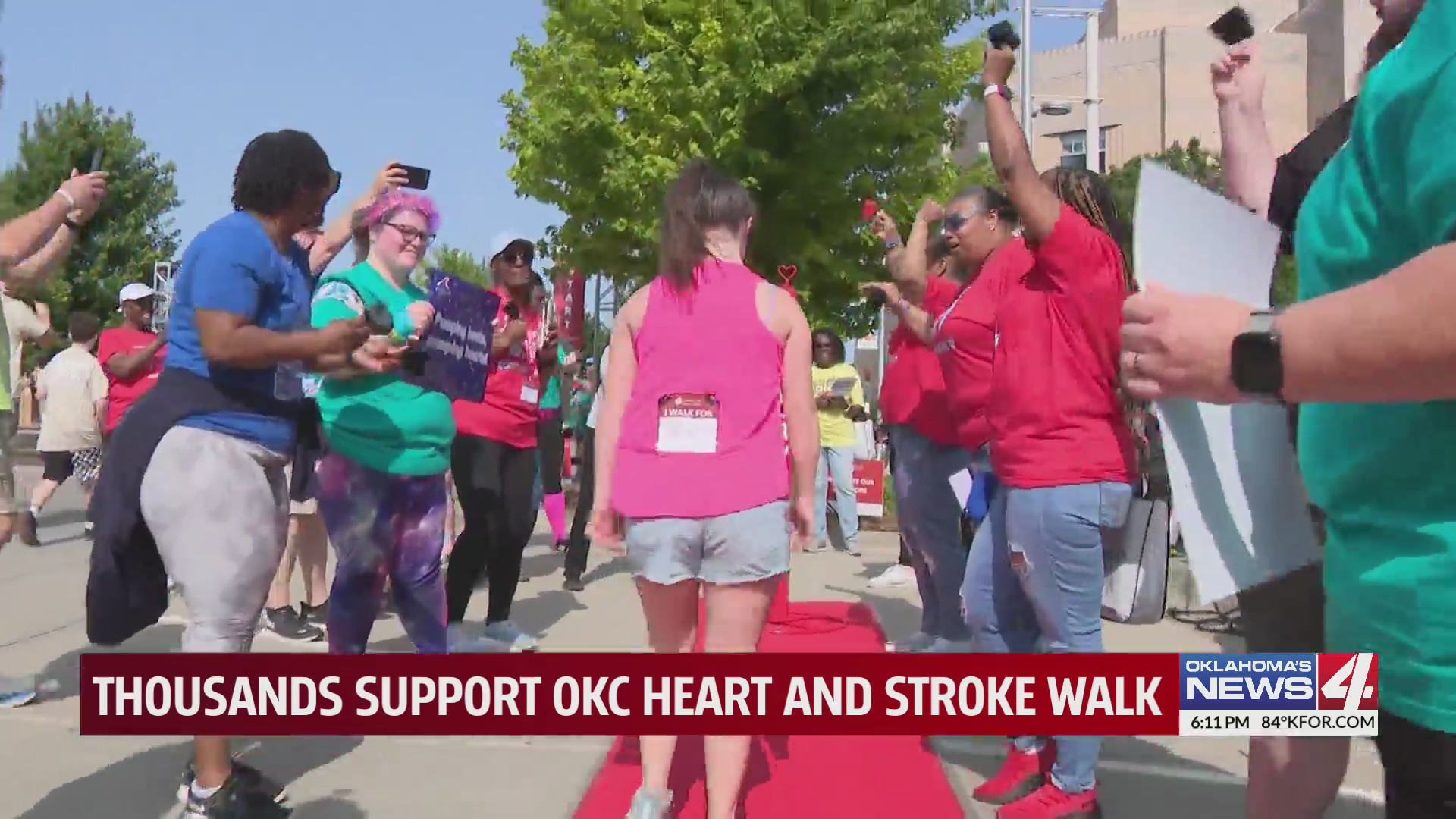 Thousands support OKC Heart and Stroke Walk – KFOR.com Oklahoma City