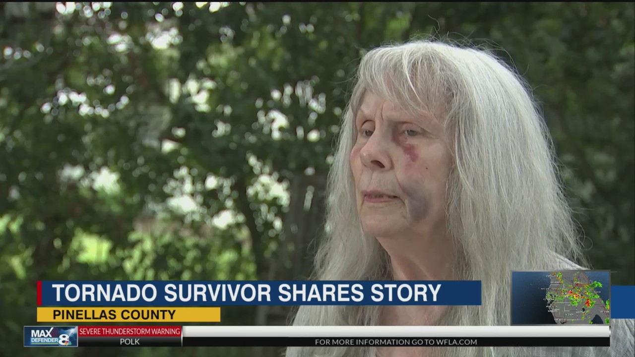 Largo woman survives tornado as her home is lifted into the air – WFLA