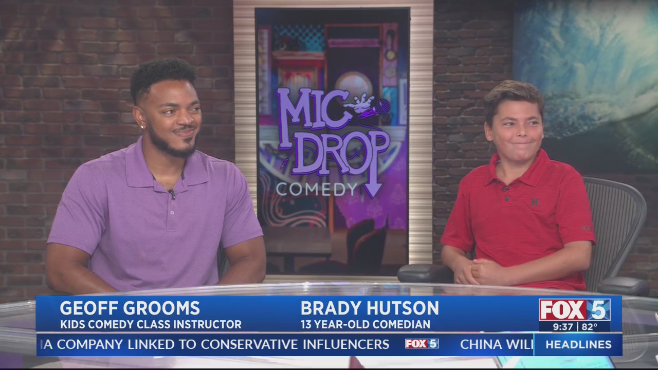 Mic Drop Stand Up Comedy Class for Kids – FOX 5 San Diego & KUSI News