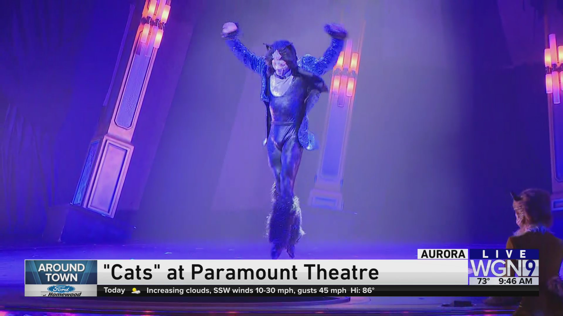 Around Town – Cats at Paramount Theatre – WGN-TV