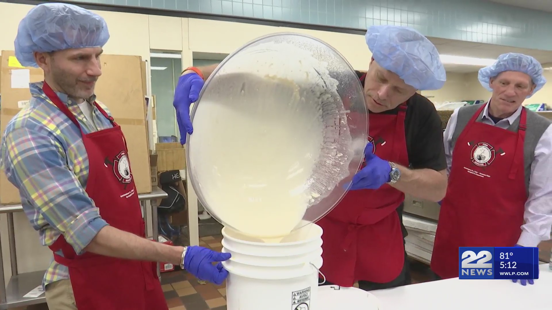 All hands on deck to prepare food for the World’s Largest Pancake ...