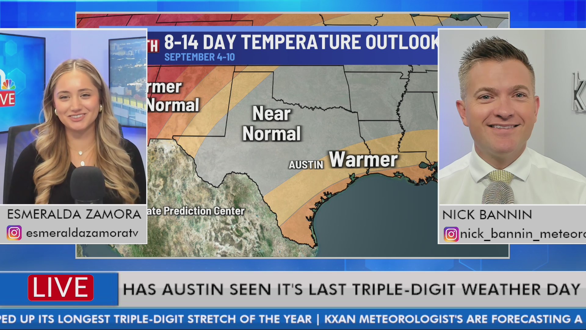 Nick’s First Warning Weather – KXAN Austin