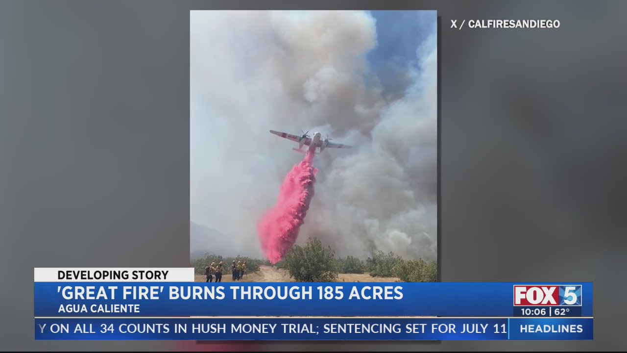 Brush fire erupts in Anza-Borrego Desert State Park – FOX 5 San Diego ...