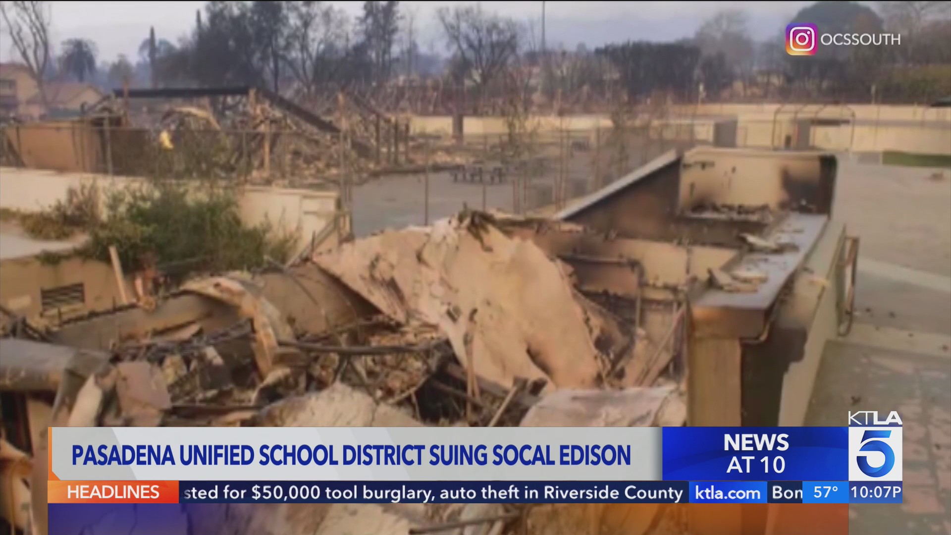 Pasadena Unified School District suing SoCal Edison – KTLA