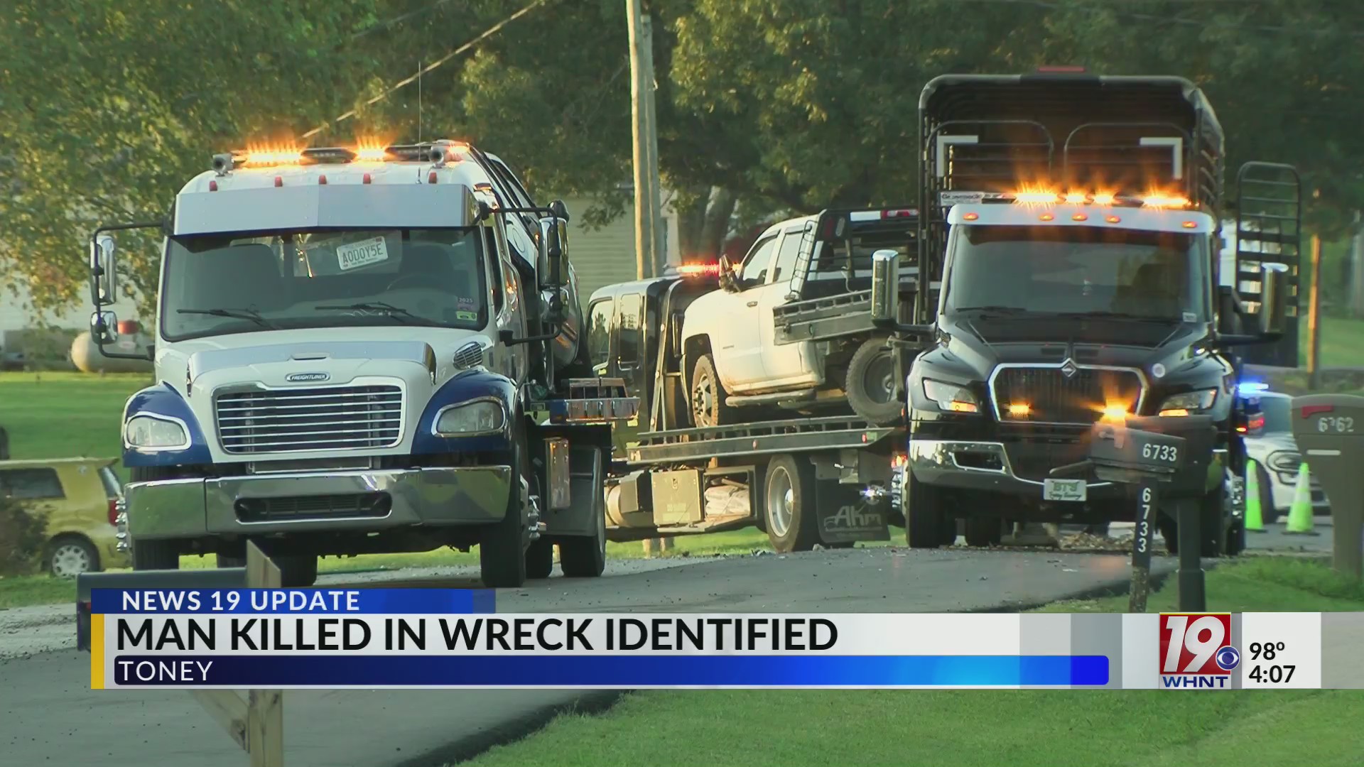 Man Killed In Wreck Identified | August 19, 2025 | News 19 at 4 p.m ...