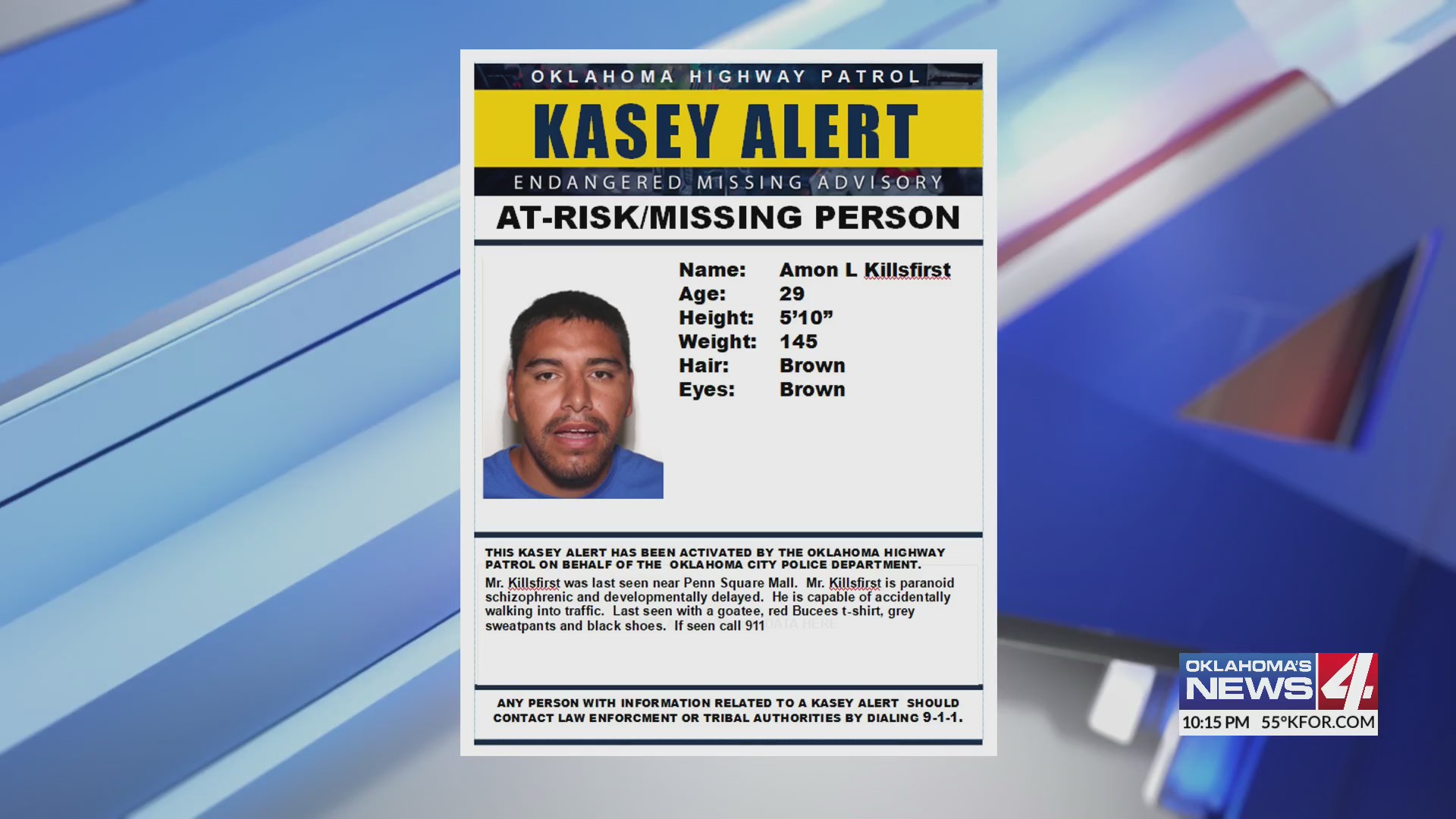 Oklahoma City Police searching for missing 29-year-old man – KFOR.com ...