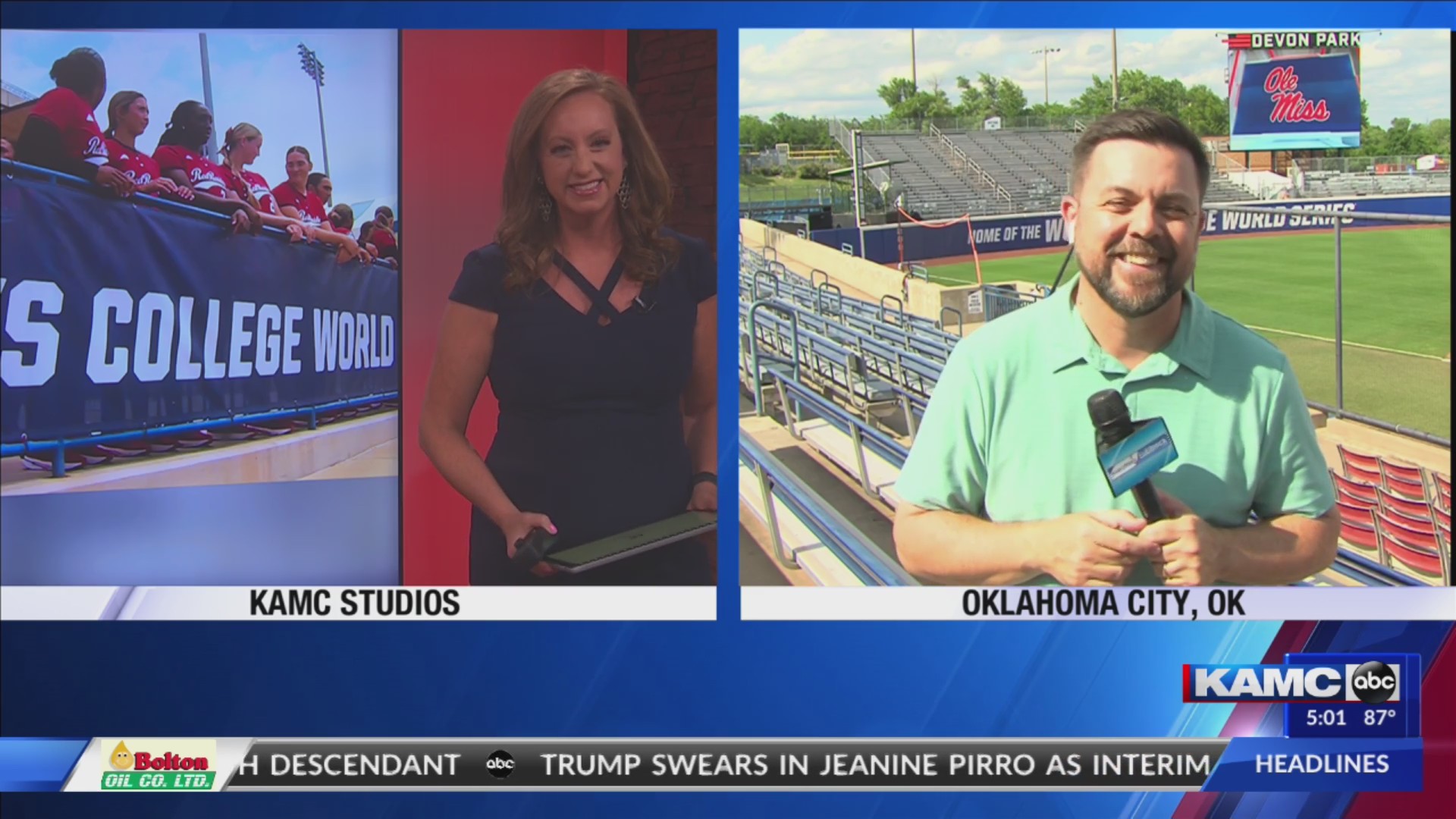 Red Raider Nation in OKC for the historic run of Texas Tech Softball ...