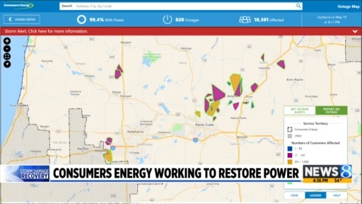Crews works to restore power to thousands days after storm – WOODTV.com