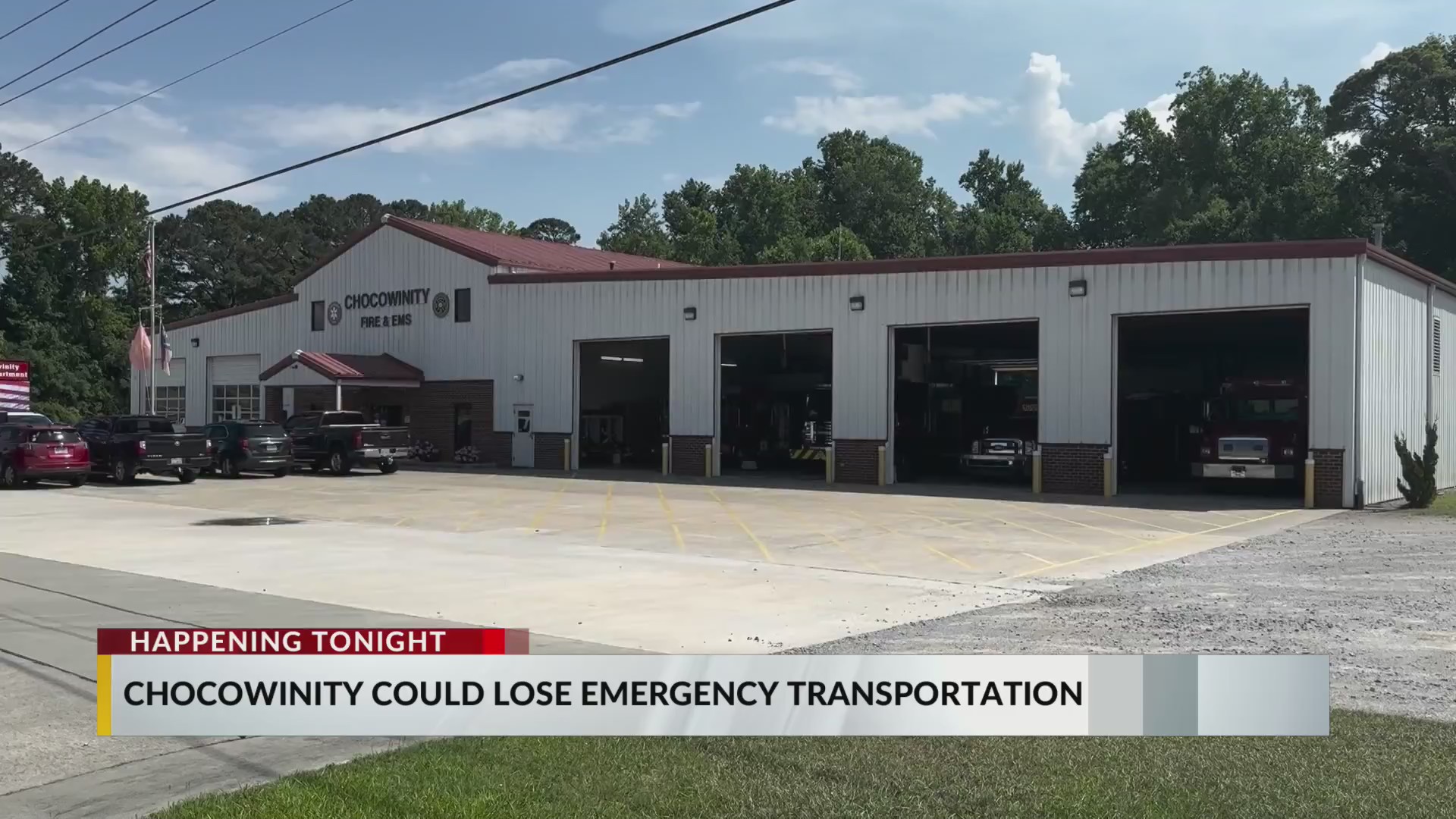 Chocowinity could lose emergency transportation – WNCT