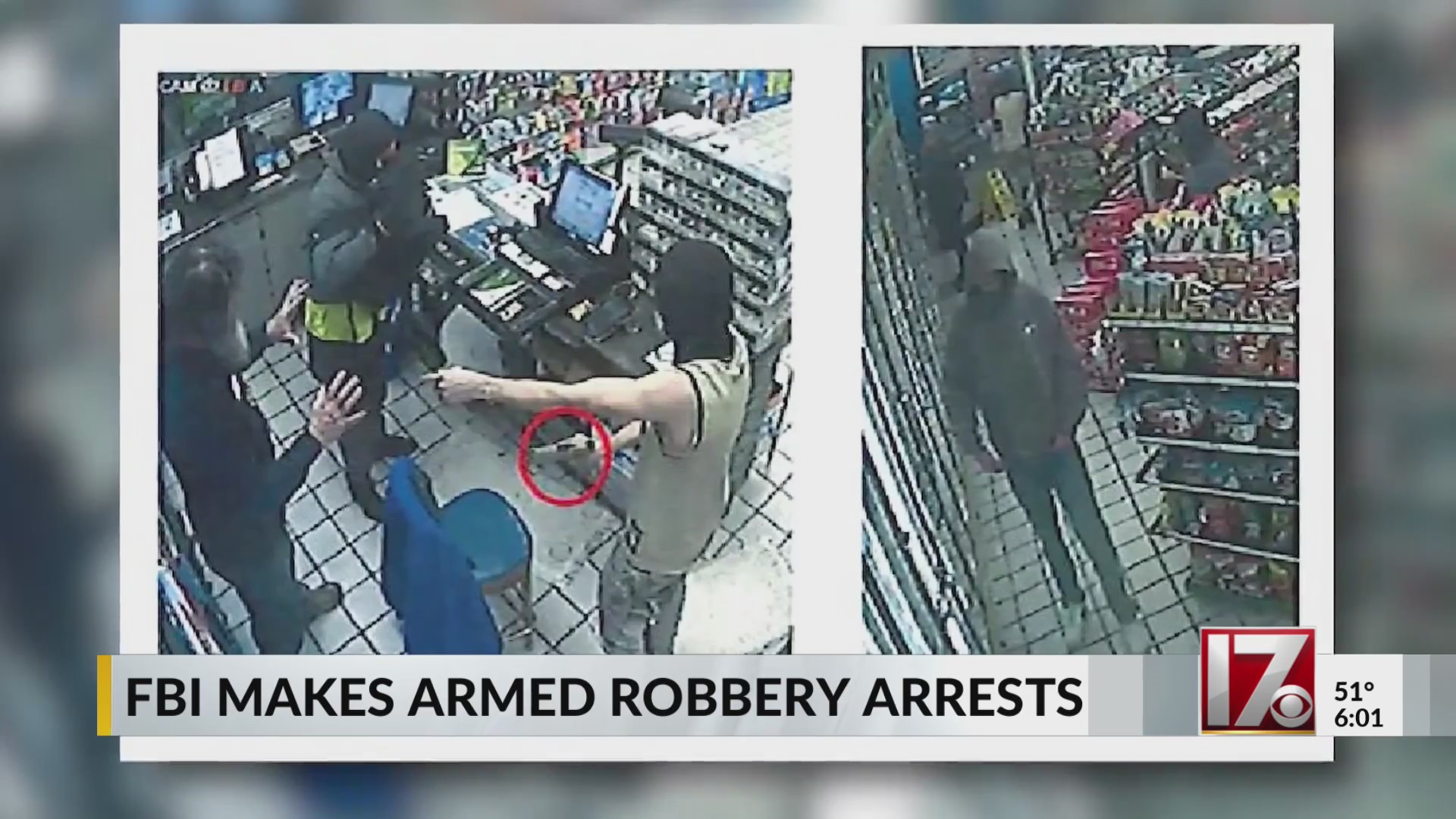FBI makes arrests in several armed robberies around the Triangle ...