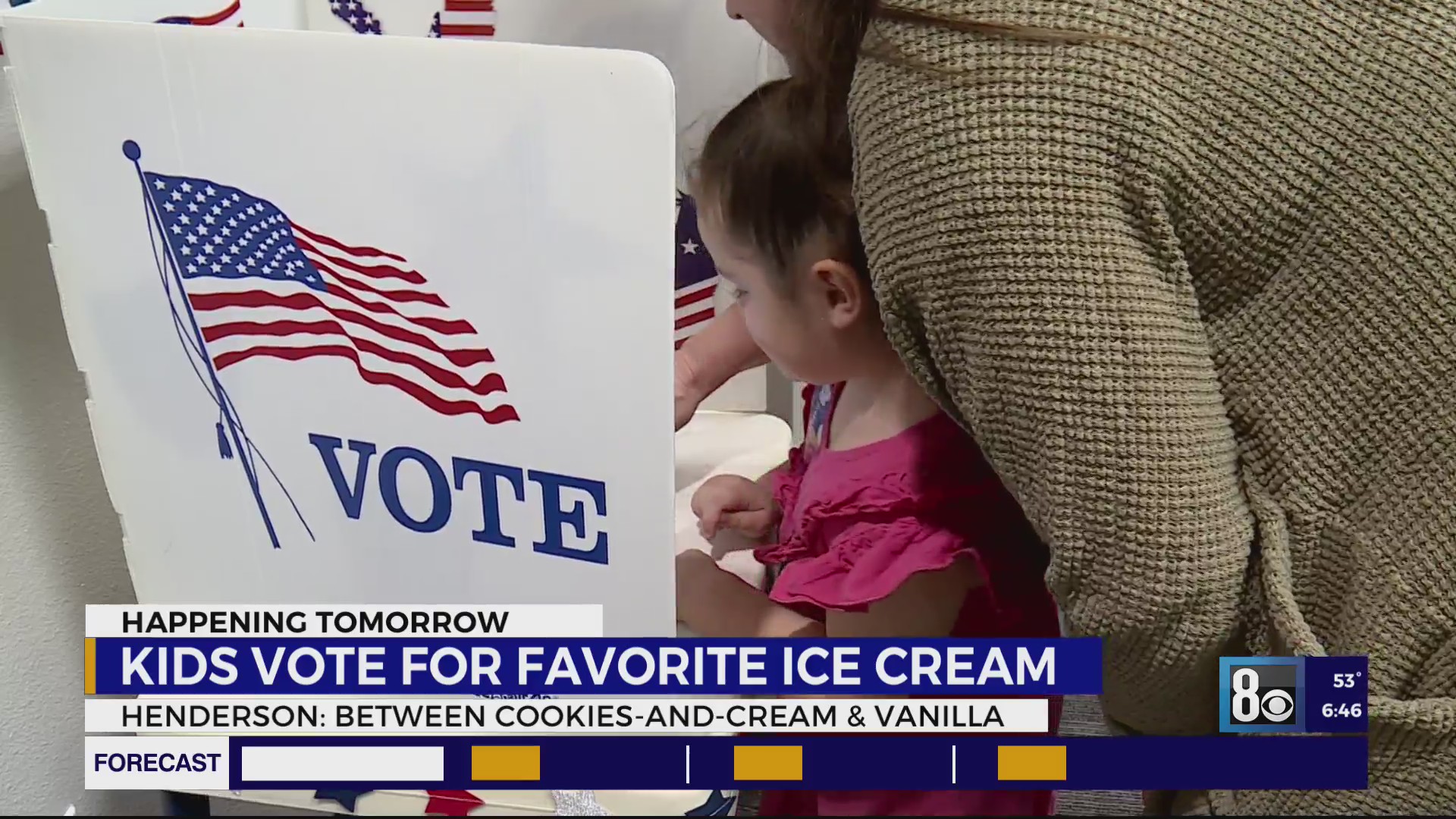 Kids will vote for favorite ice cream on Nov. 5 – KLAS