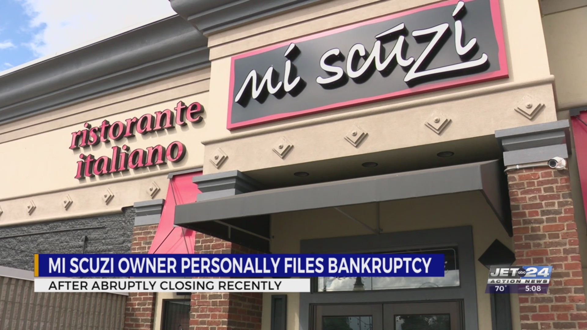 Mi Scuzi owner files for bankruptcy after abruptly closing restaurant ...