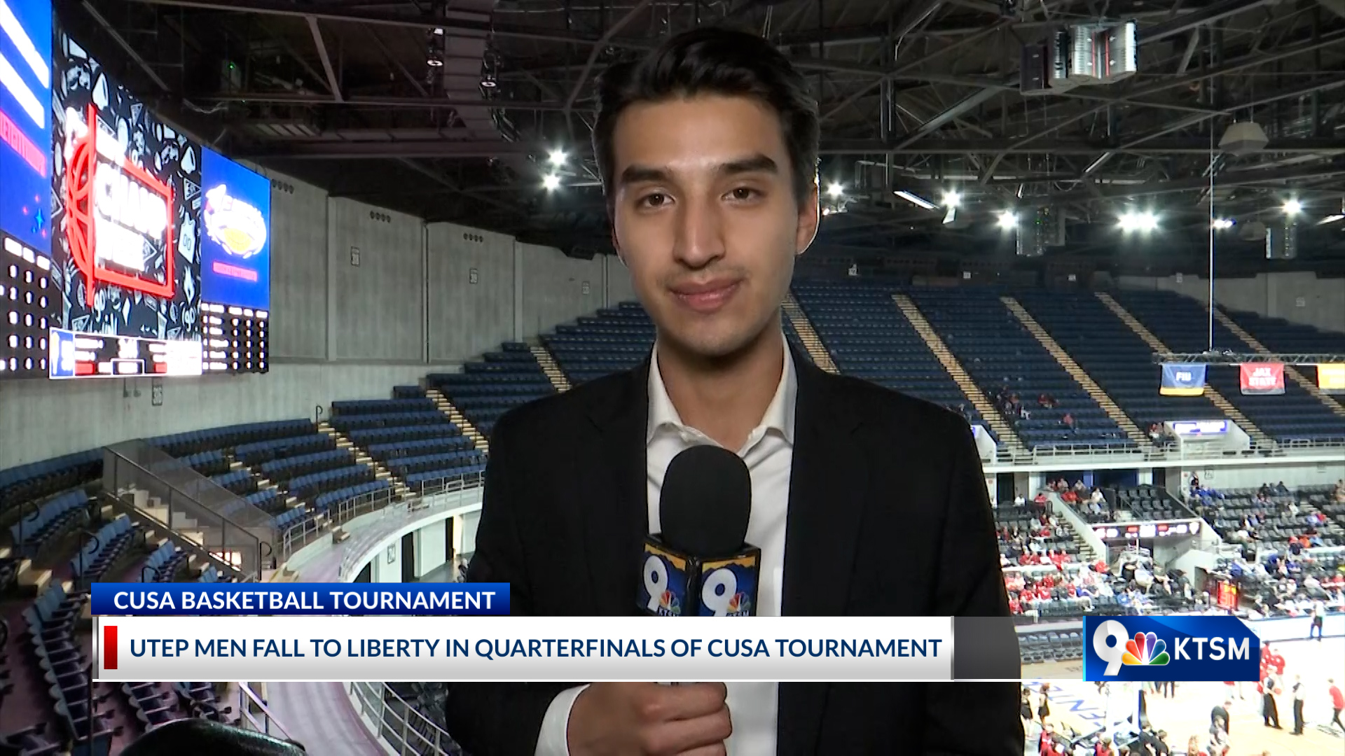 Sam Guzman recaps UTEP’s loss to Liberty in CUSA Tournament quarterfinals – KTSM 9 News