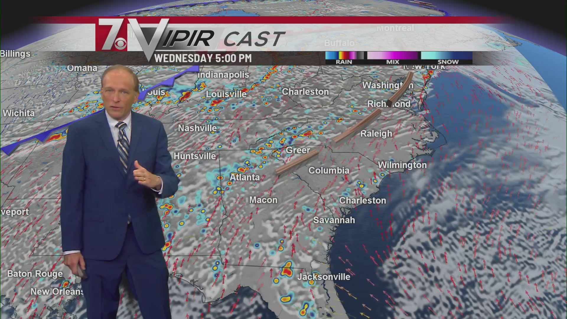 7Weather Wednesday AM Forecast – WSPA 7NEWS
