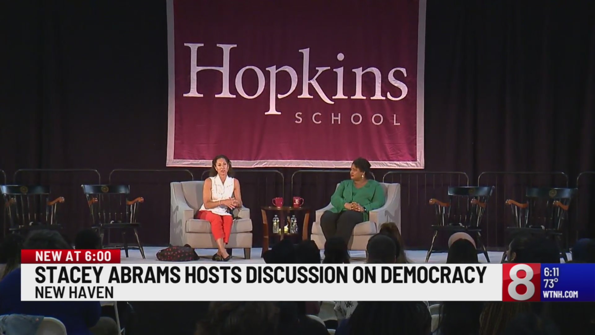 Stacey Abrams speaks in New Haven – WTNH.com
