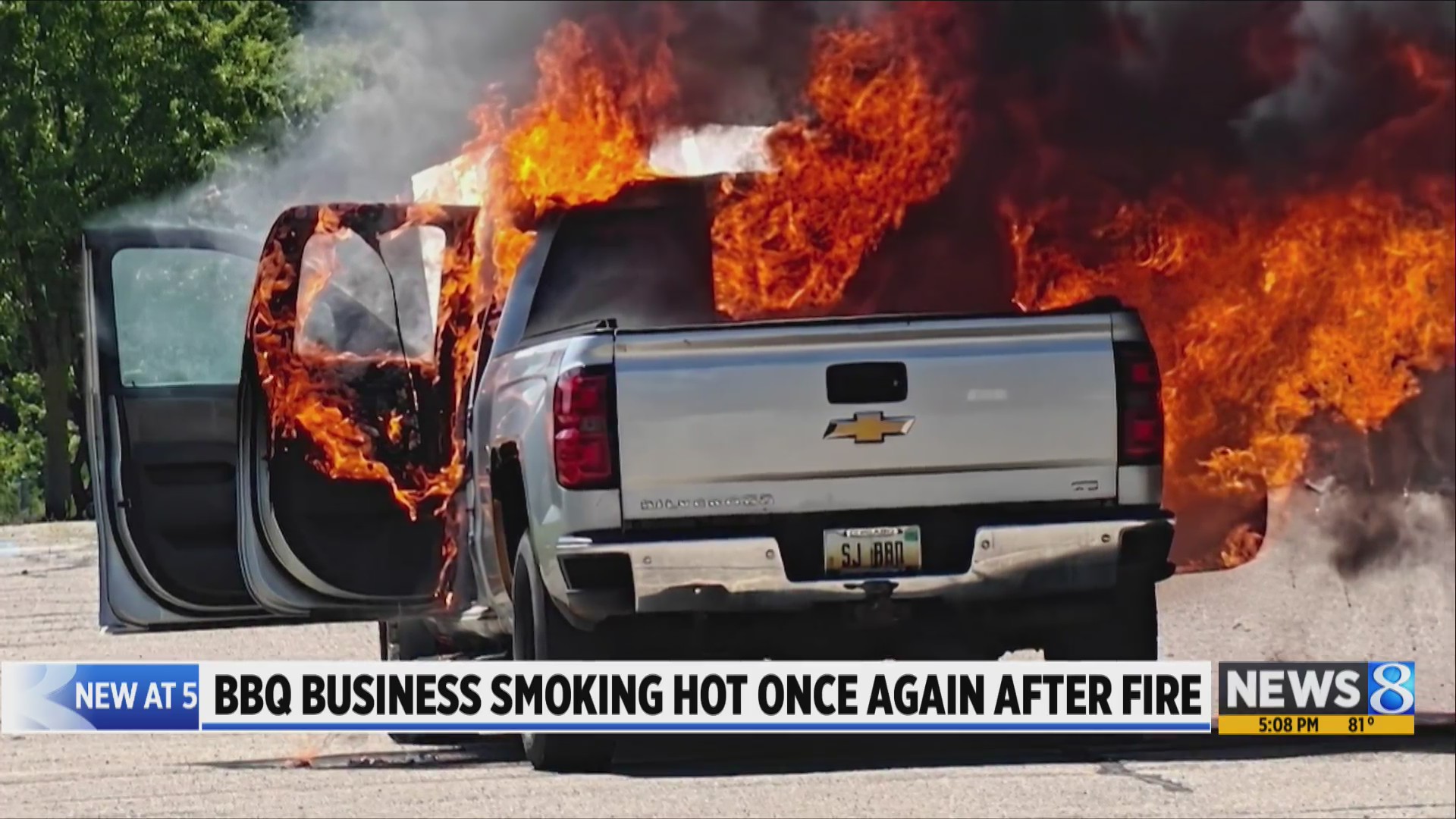 BBQ business smoking hot once again after fire – WOODTV.com