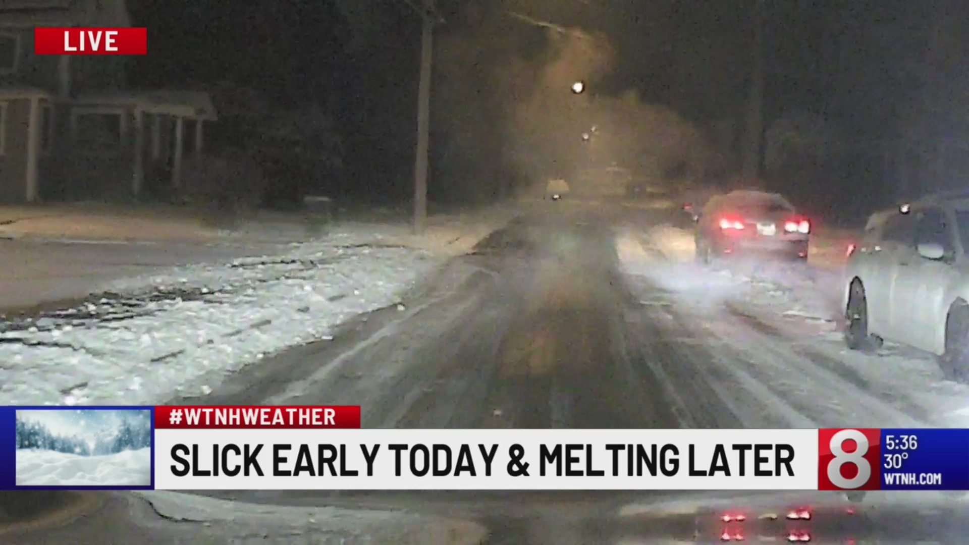 Slick and foggy Monday morning – WTNH.com