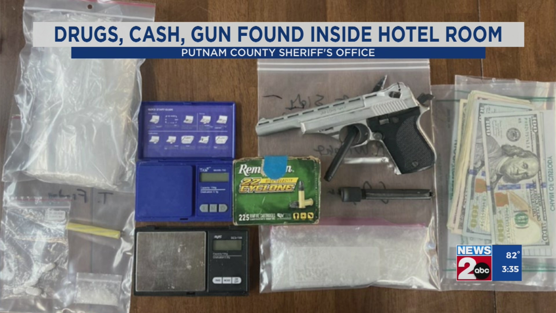 Man charged after loaded gun, drugs found in Cookeville, TN hotel room ...