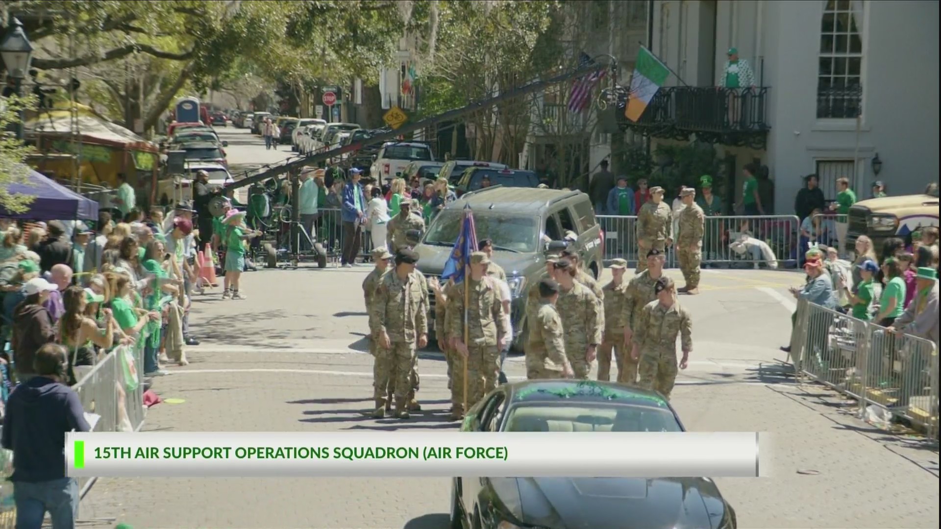 15th Air Support Squadron Air Force 2025 St. Patrick’s Day Parade – WSAV-TV