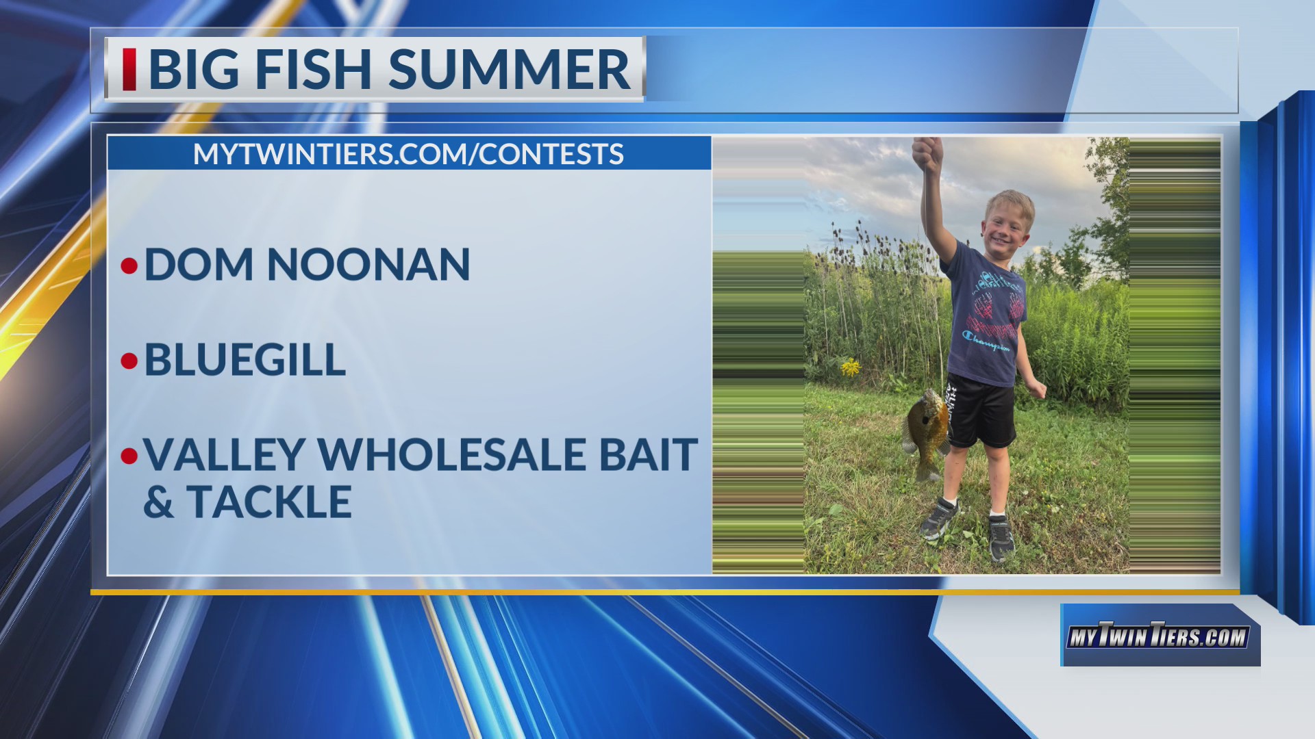 Big Fish Summer – Dominic Noonan’s bluegill in Pine City – WETM ...