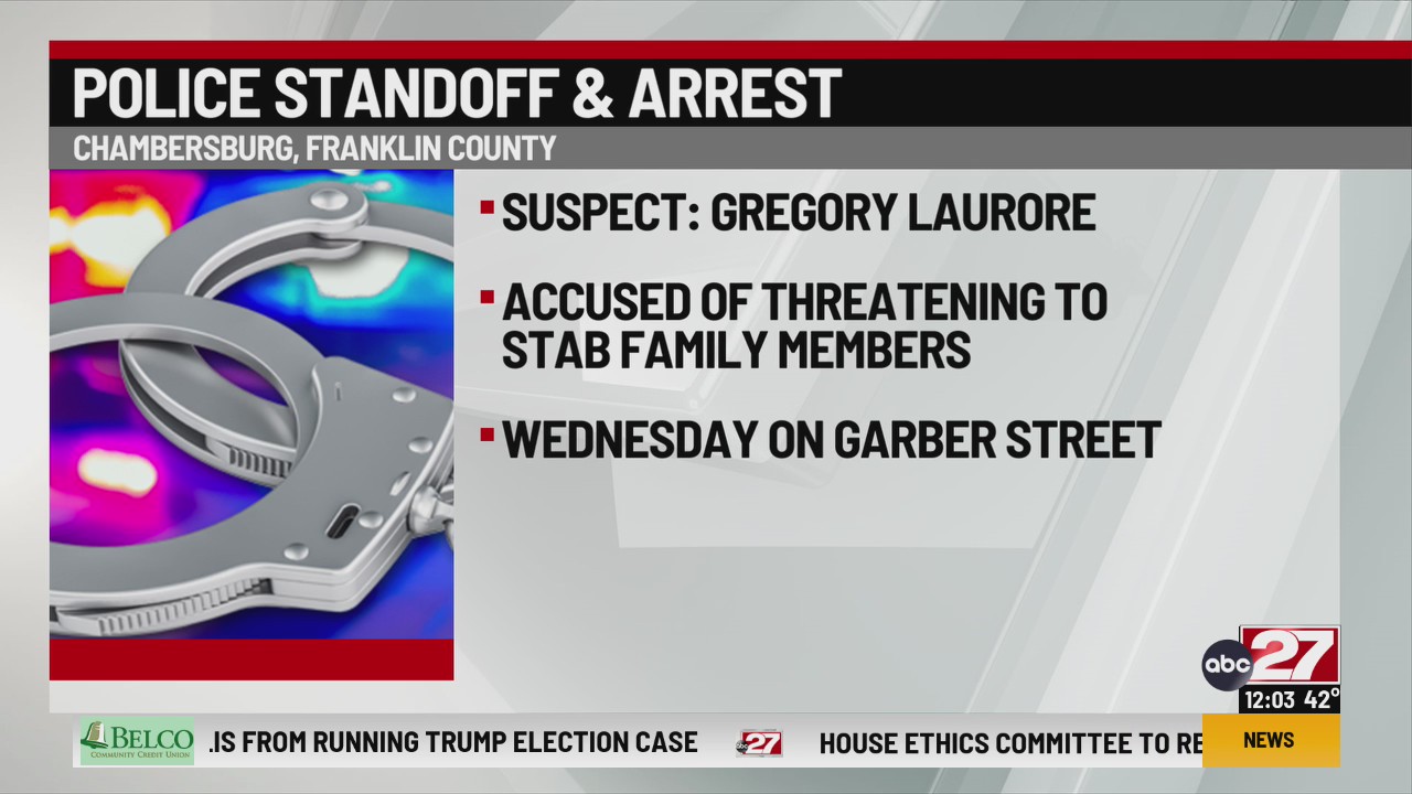 Chambersburg Police standoff – ABC27