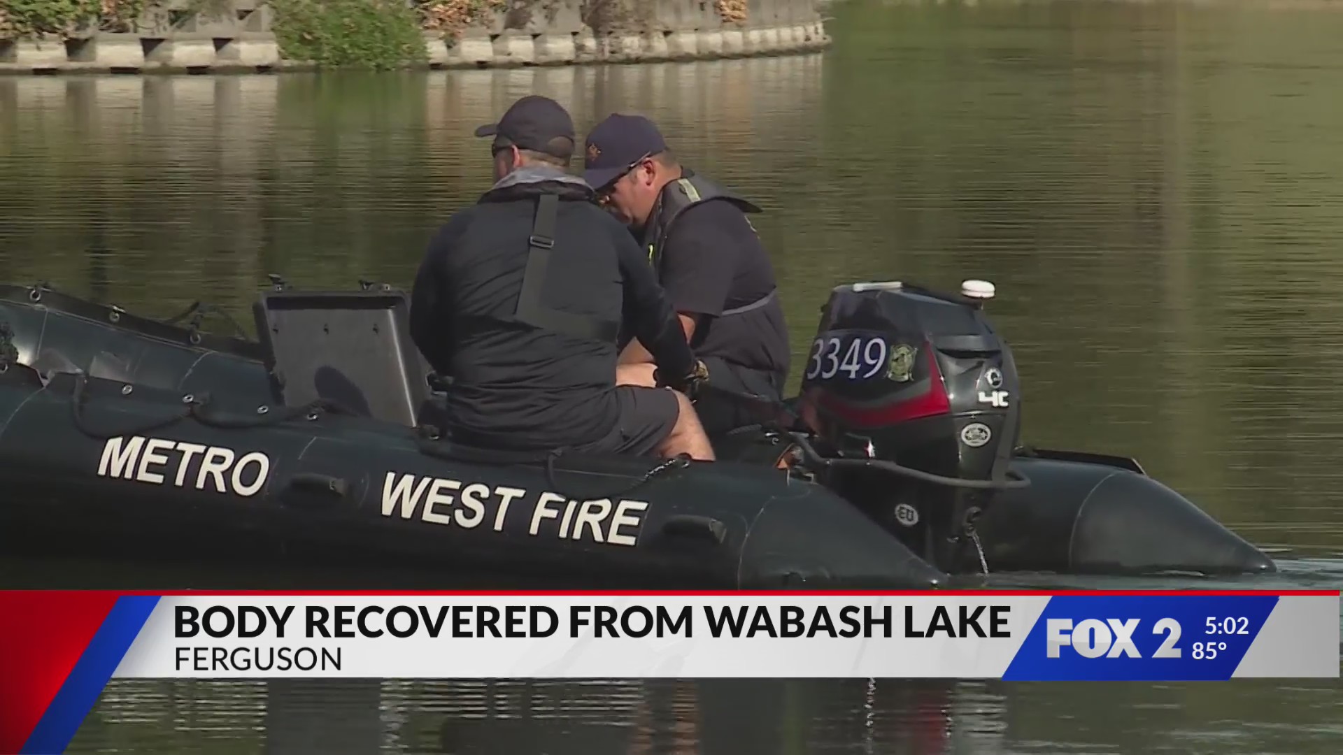 Body recovered from Wabash Lake in Ferguson – FOX 2