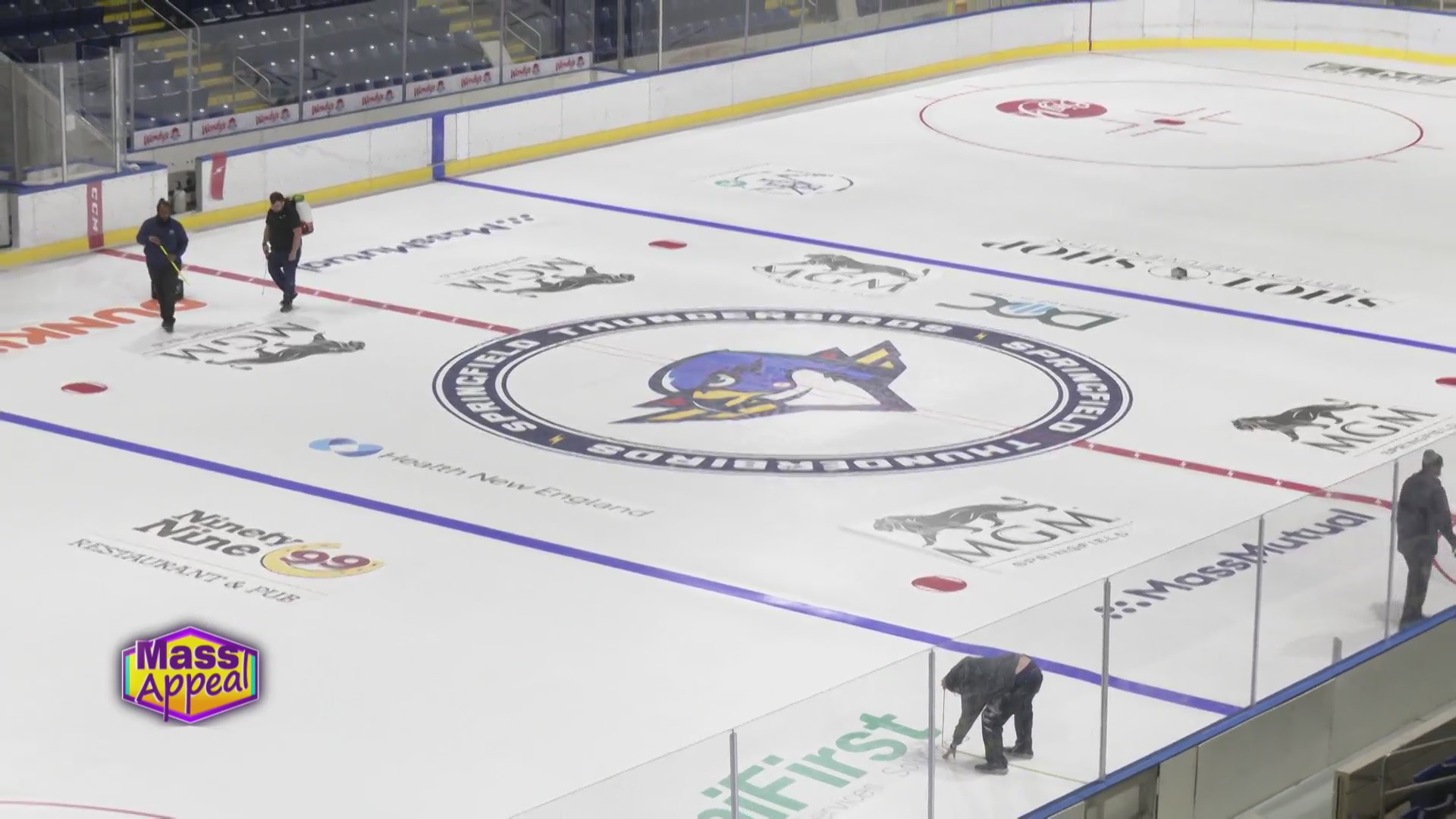 Mass Appeal Get a behind-the-scenes look at the ice rink installation ...