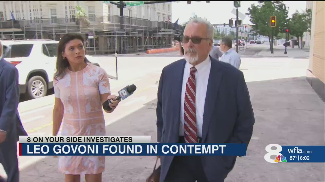 Federal Judge finds Leo Govoni in contempt of court, will face daily ...