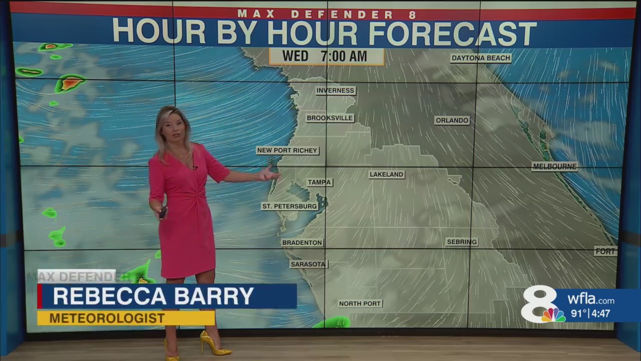 Mostly dry & cloudy, here’s Rebecca’s forecast for Tuesday evening – WFLA