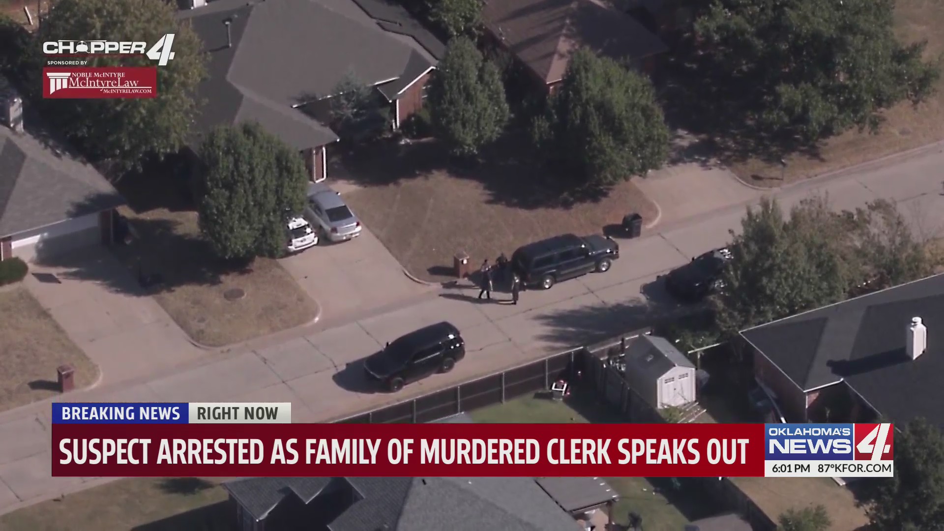 Suspect arrested as family of murdered clerk speaks out – KFOR.com ...