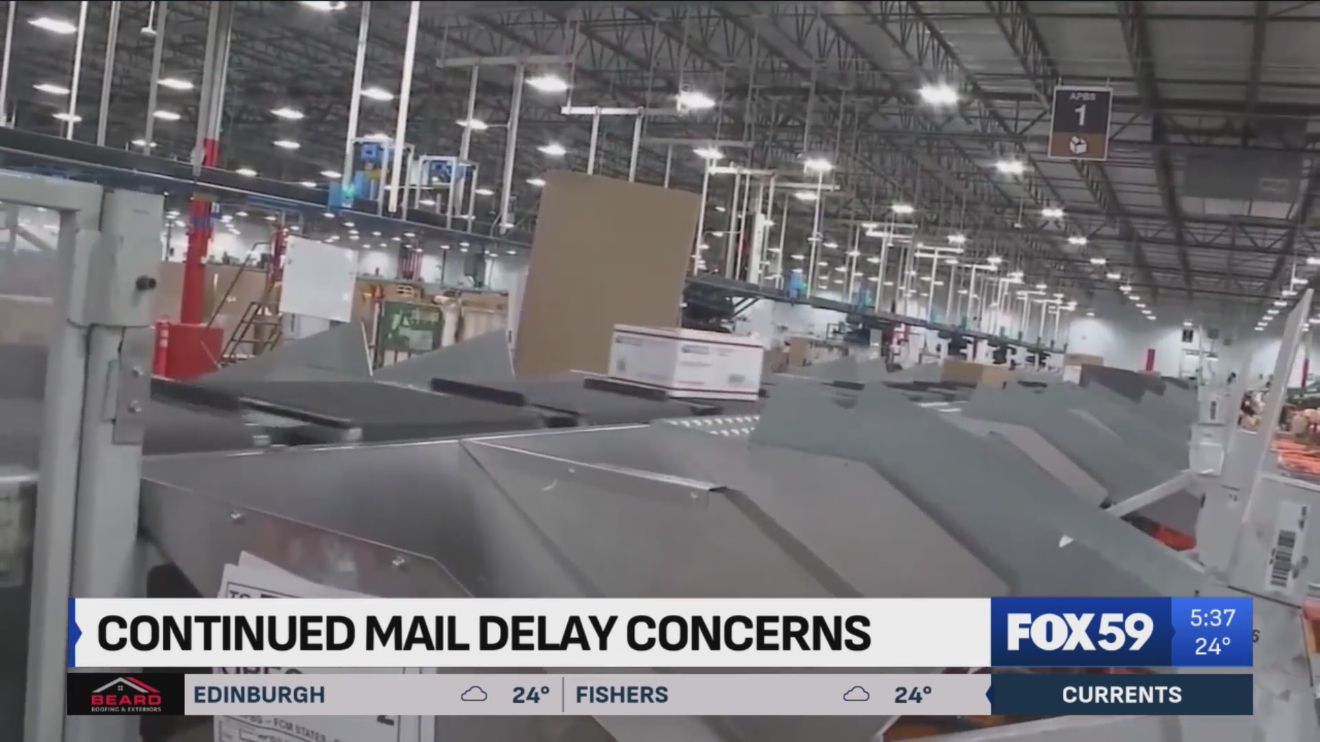 Continued USPS mail delay concerns – Fox 59
