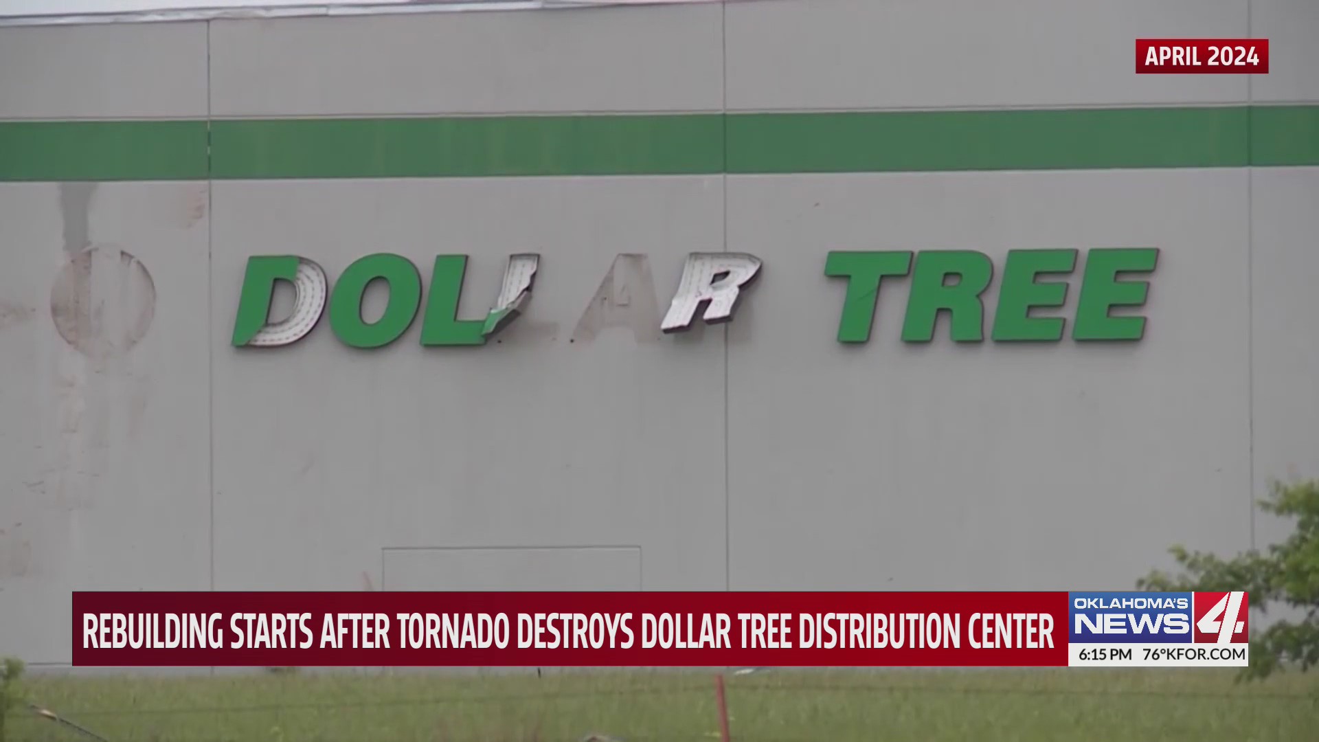 Rebuilding starts after tornado destroys Dollar Tree distribution ...