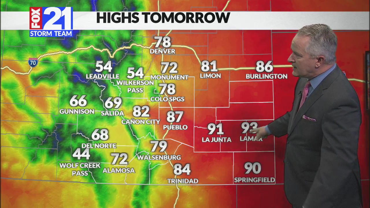 Fox 21 Storm Team Forecast – FOX21 News Colorado