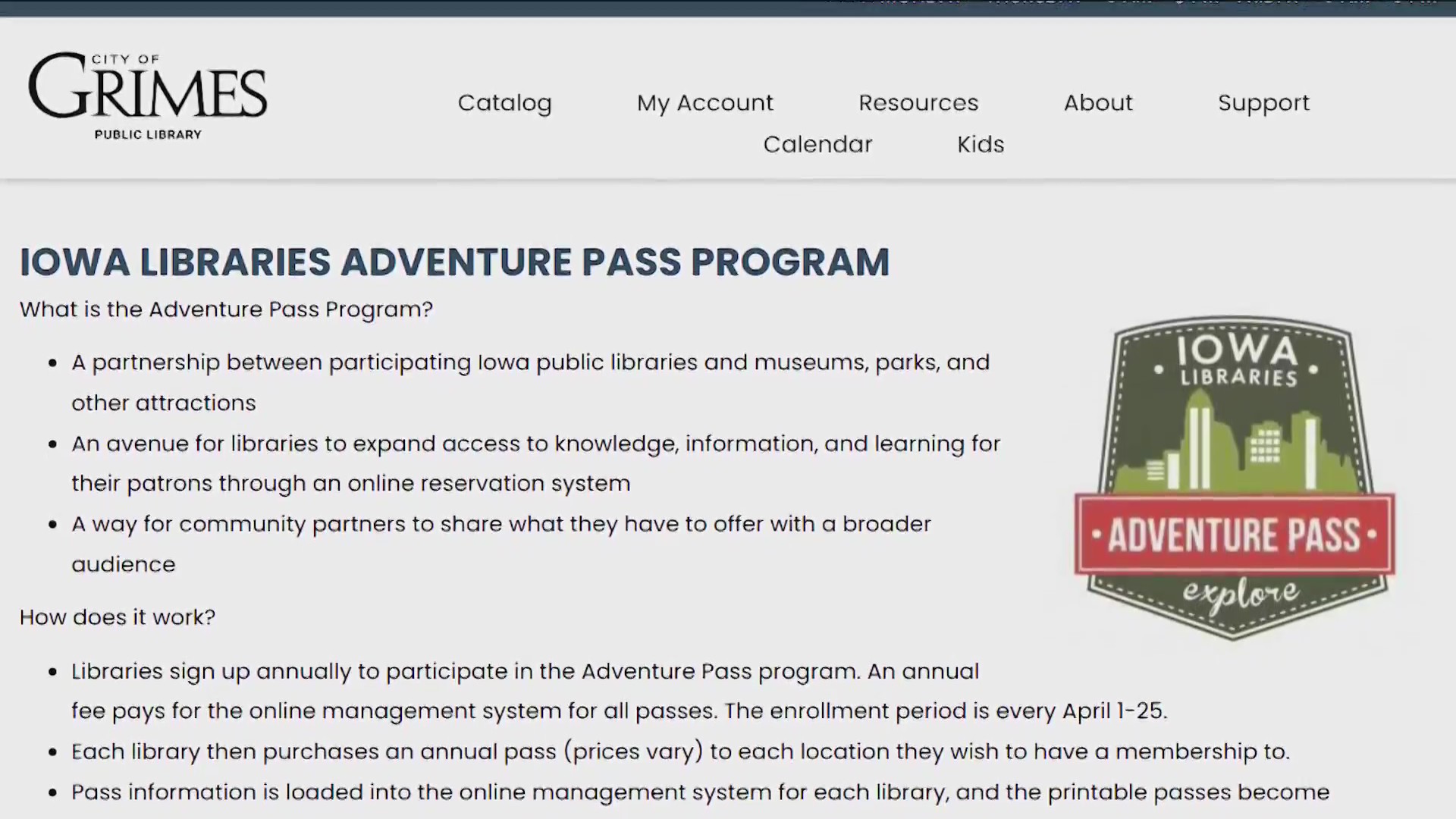 ‘Adventure Pass’ is back at Iowa public libraries – who13.com