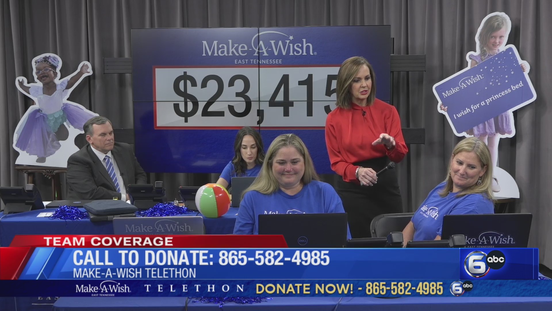 Make-A-Wish Telethon Update with WATE’s Lori Tucker and Bo Williams ...