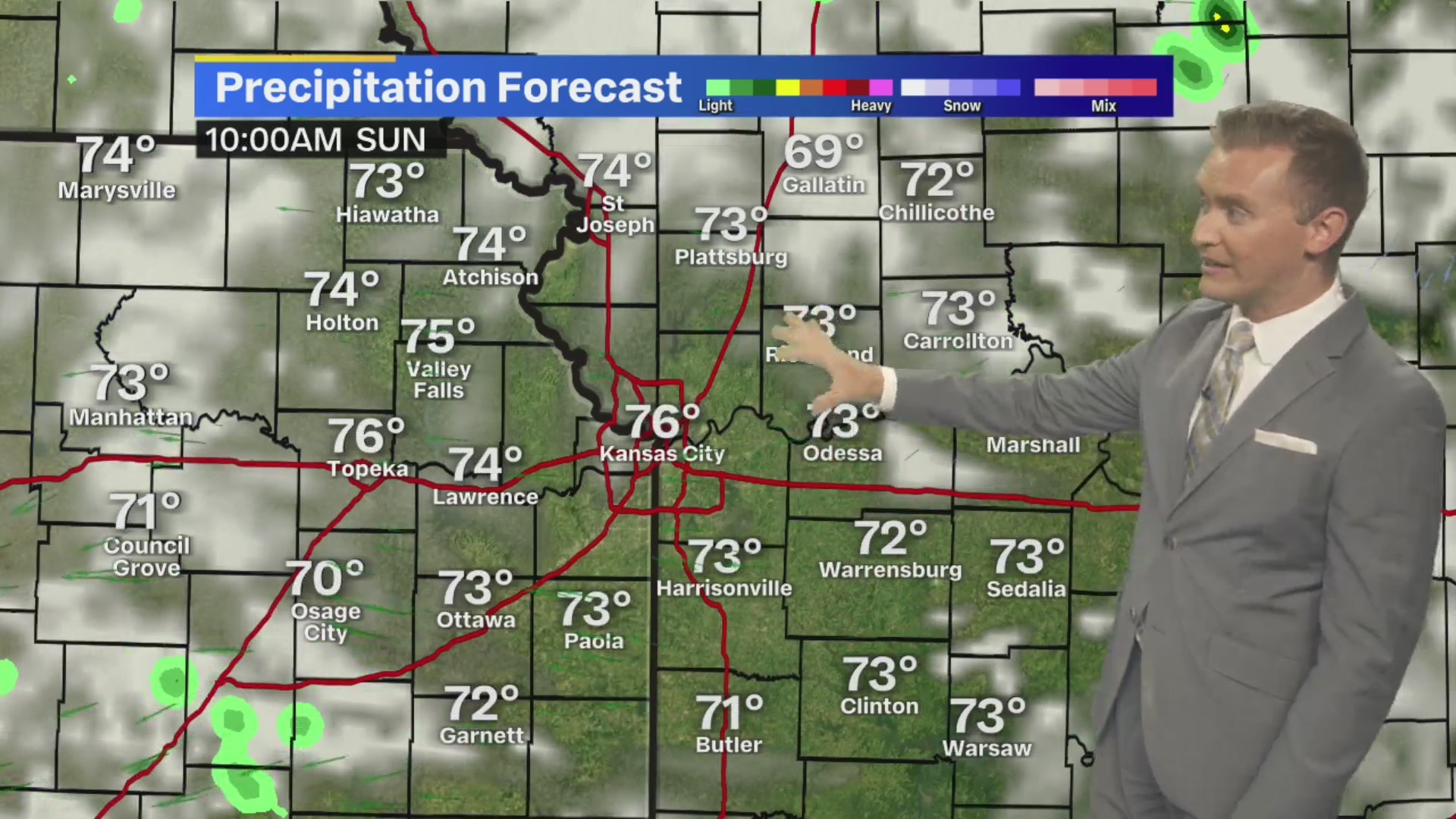 Saturday Night Forecast – FOX 4 Kansas City WDAF-TV | News, Weather, Sports