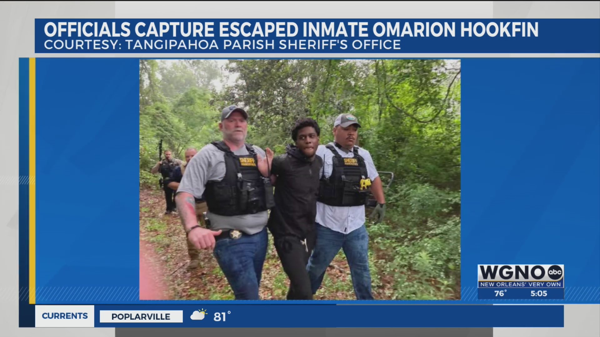 Three Tangipahoa Parish jail escapees apprehended, one remains at-large – WGNO