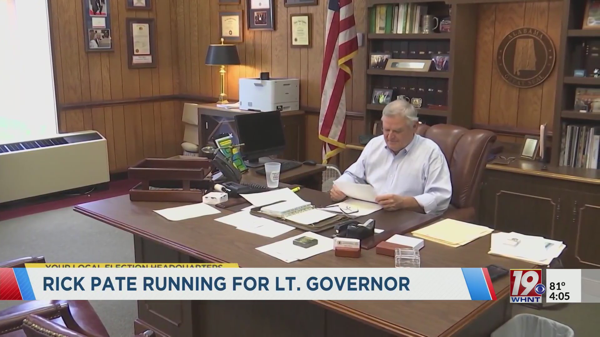 Rick Pate Running For Lt. Governor | May 28, 2025 – WHNT.com