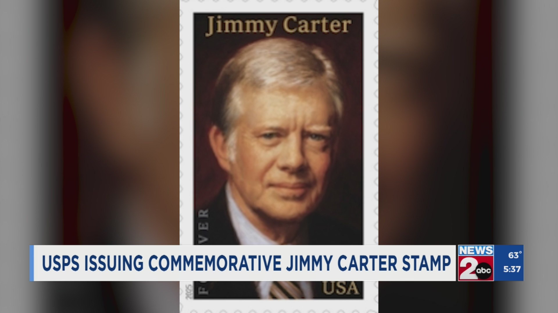 USPS issuing commemorative Jimmy Carter stamps – WKRN News 2