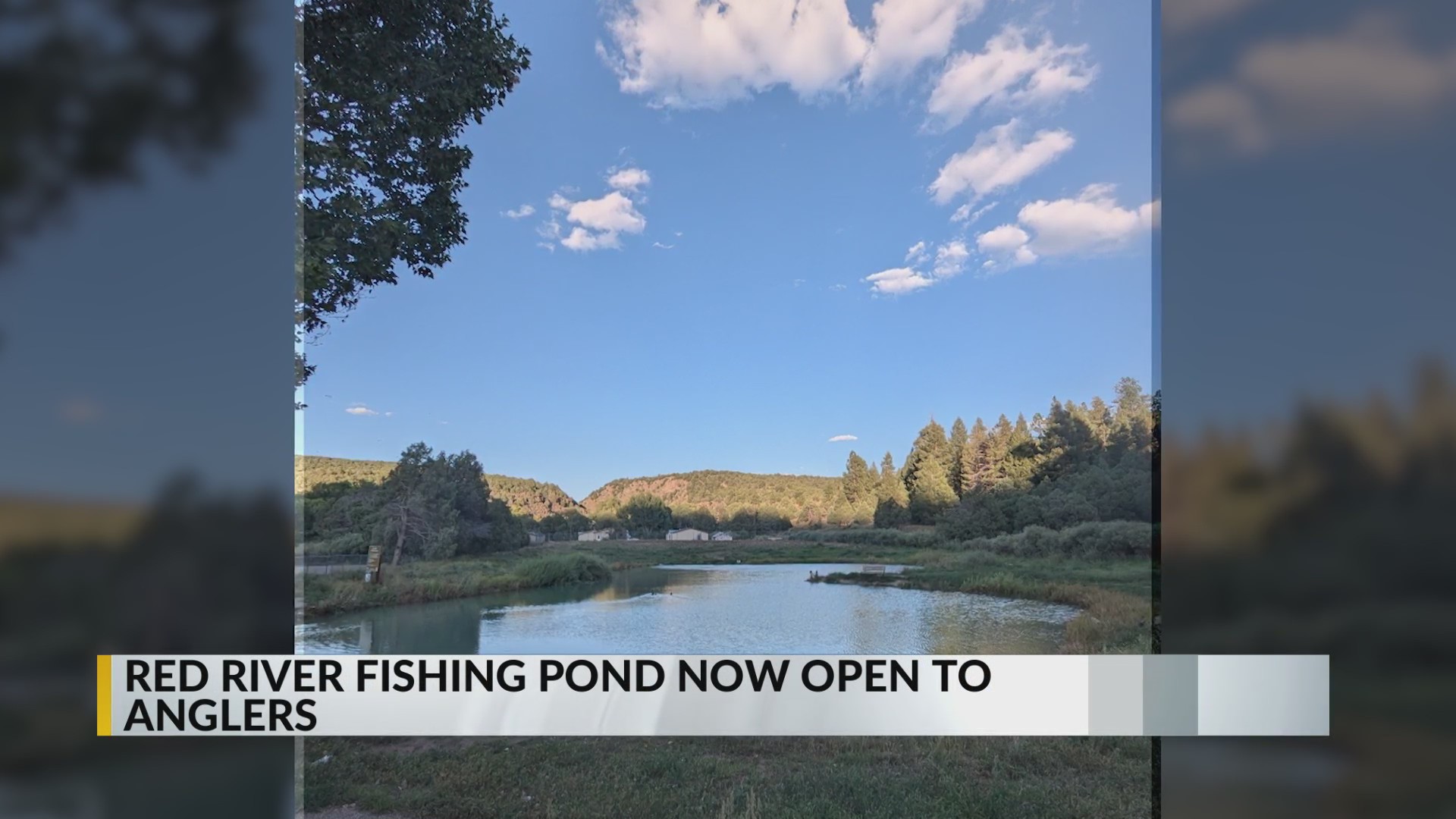 Red River Hatchery Fishing Pond now open after pipeline upgrade – KRQE ...