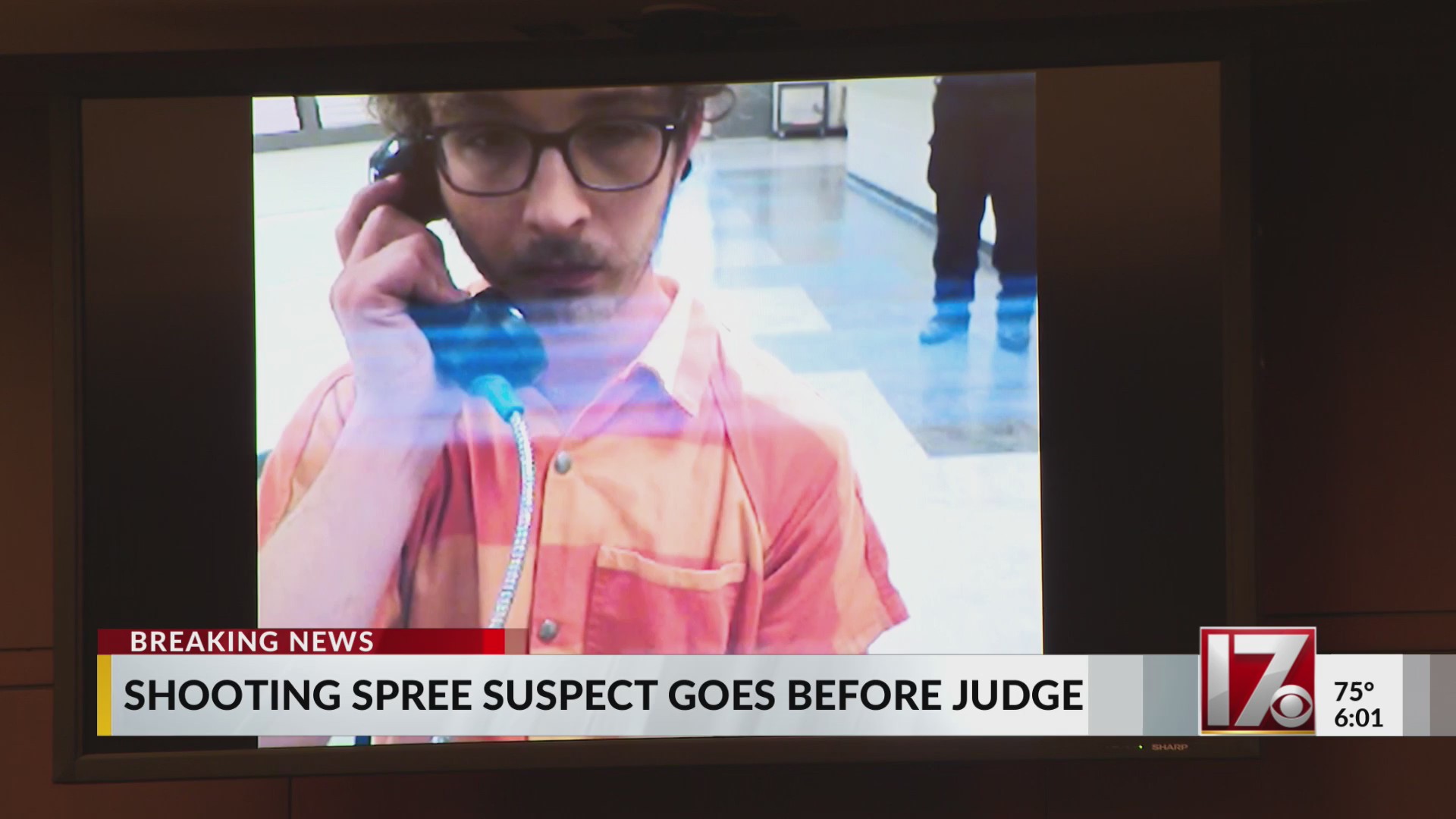 I-40 shooting spree suspect goes before judge – CBS17.com