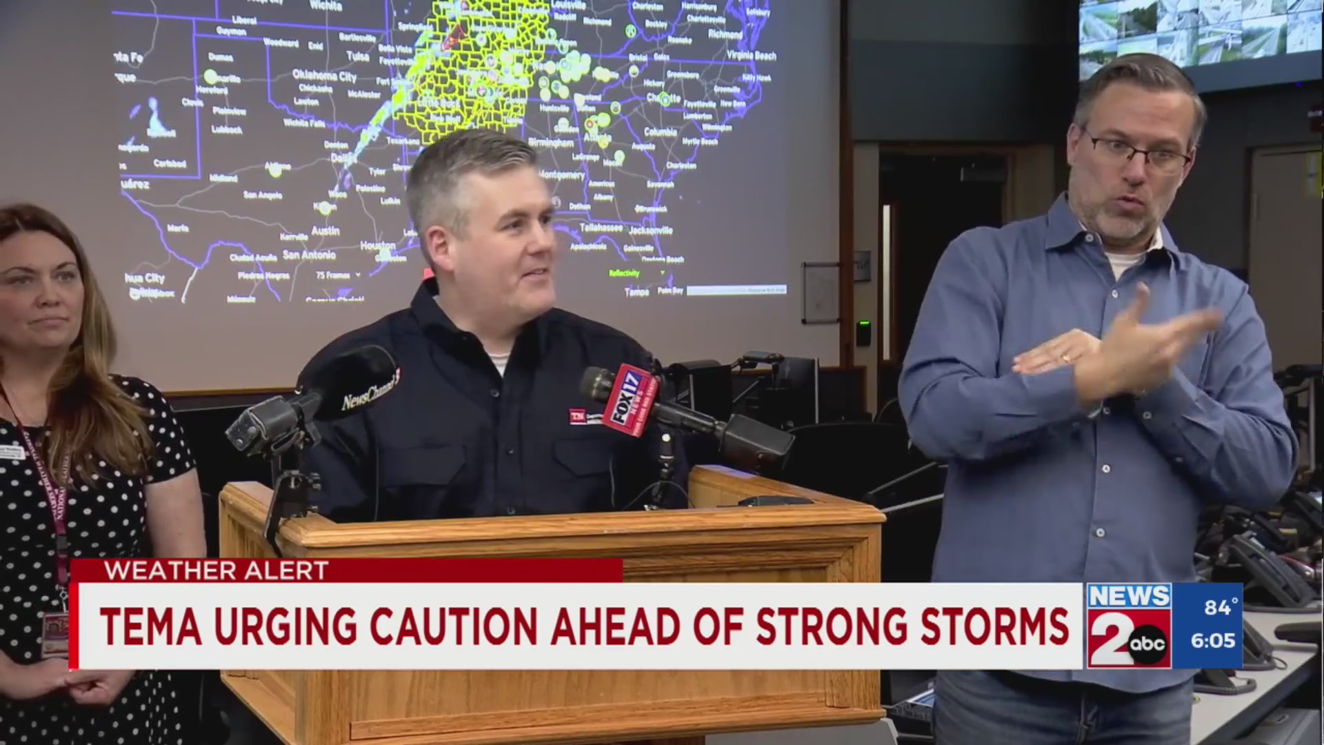 TEMA urging caution ahead of strong storms in the forecast – WKRN News 2