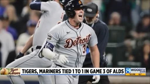 Tigers, Mariners tied 1 to 1 in game 3 of ALDS – KVEO-TV