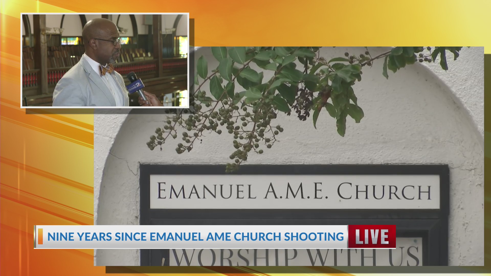 Rev. Manning reflects on nine years since Charleston Church Shooting ...