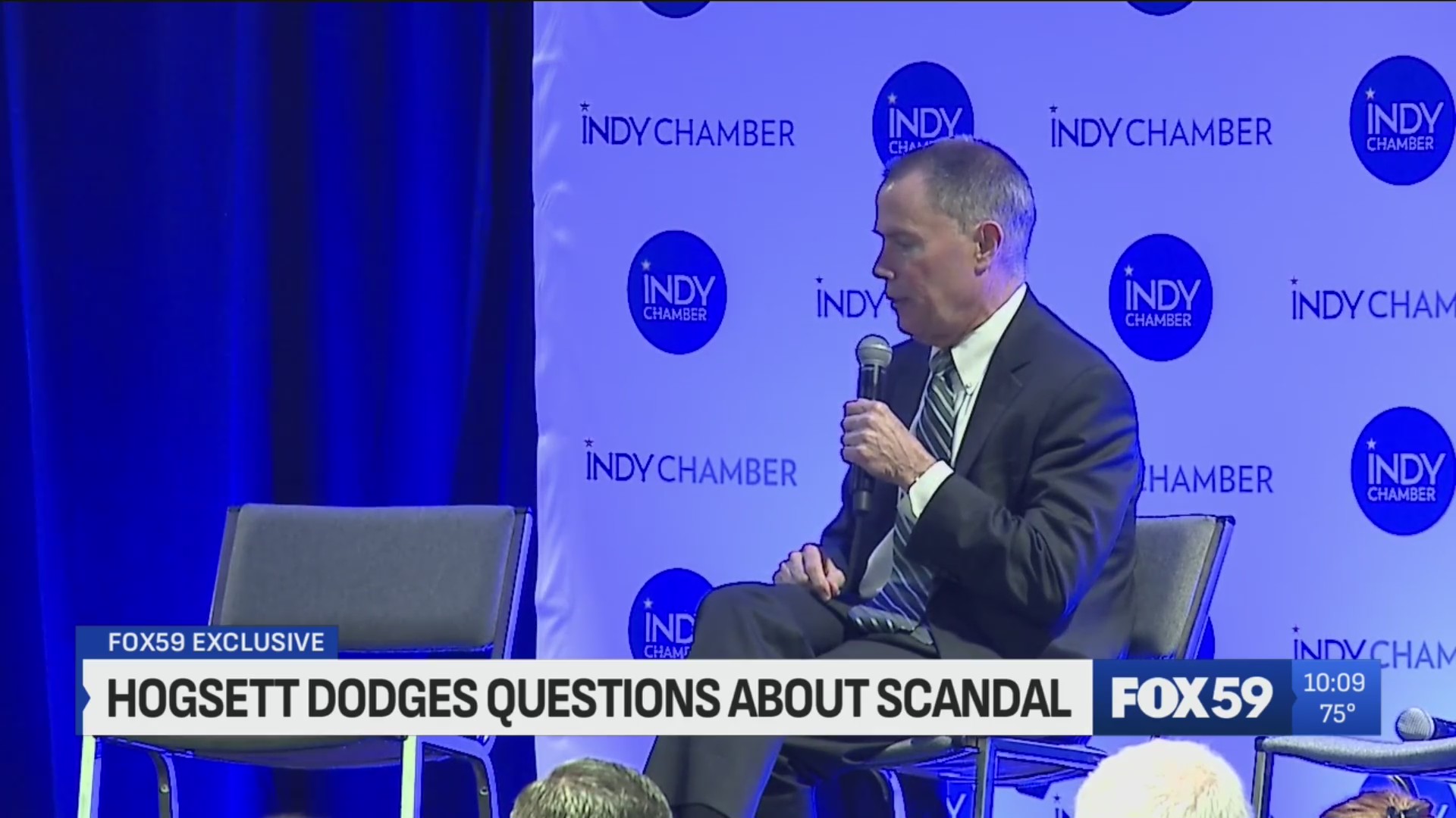 Mayor Joe Hogsett avoids additional questions from FOX59 – Fox 59