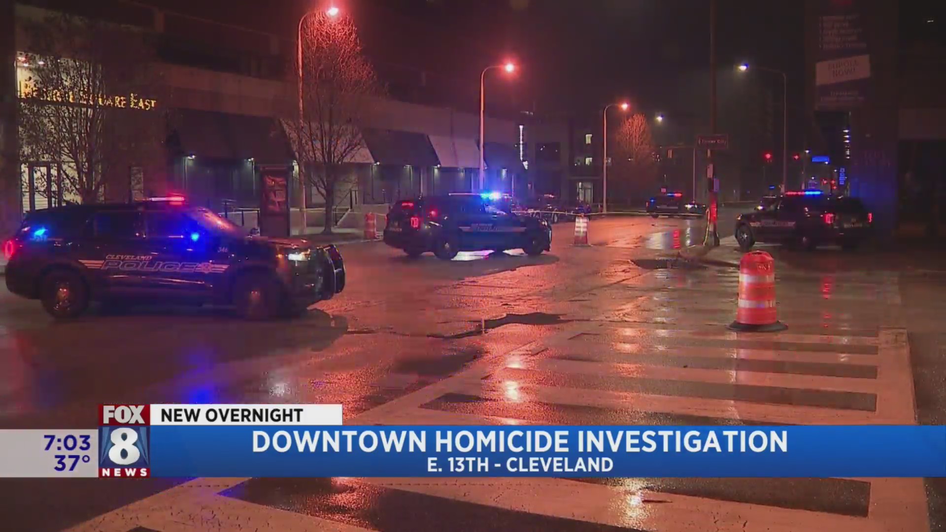 Homicide in downtown Cleveland – Fox 8 Cleveland WJW