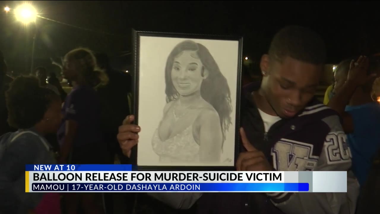 Balloon release held for murder-suicide victim – KLFY.com