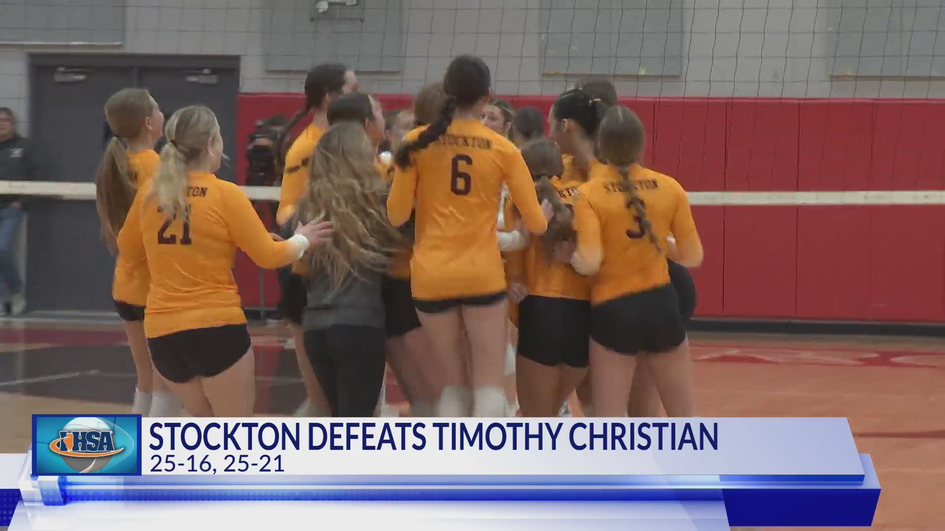Stockton volleyball team clinches first trip to the state tournament ...