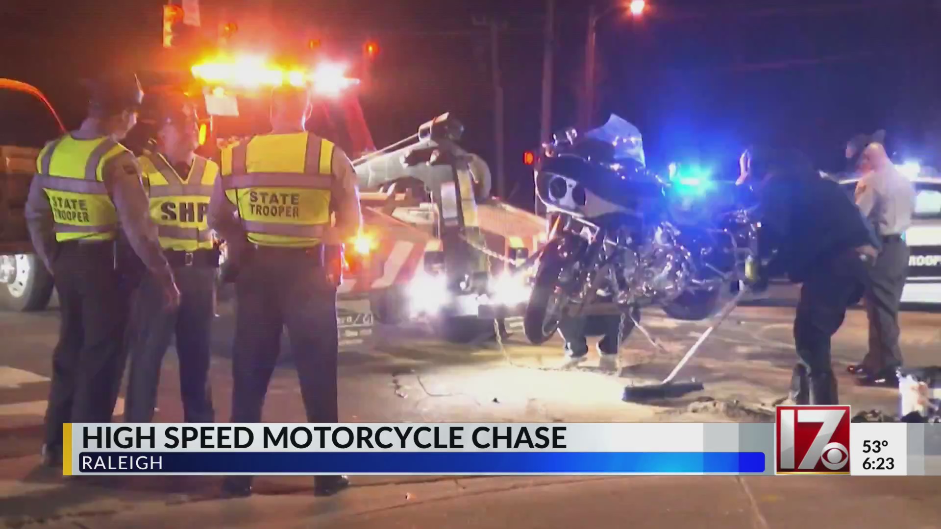 2 Identified After Motorcycle Chase Ends In Raleigh Crash Troopers